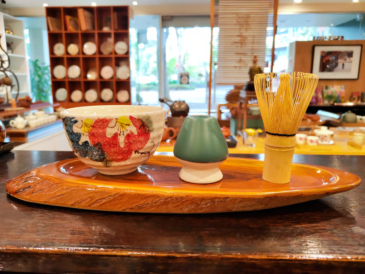Japanese Matcha Bowl set with Wooden tray – Zensation